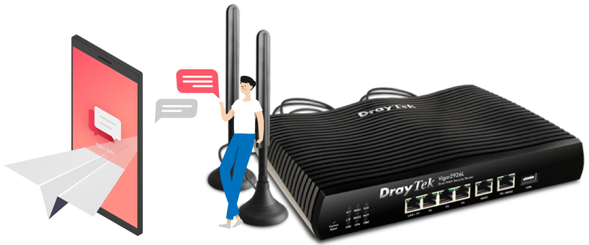 DrayTek Authorized Partner Dubai | Access Points | Switches
